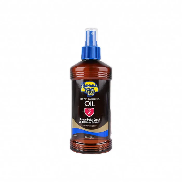 BANANA BOAT DEEP TANNING OIL SPF2 236 ML - Alawda Pharmacy