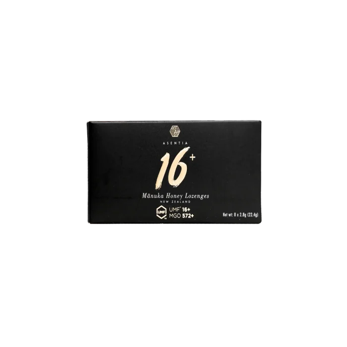 ASENTIA MANUKA HONEY LOZENGES UMF 16+ 22.4 GM - Alawda Pharmacy
